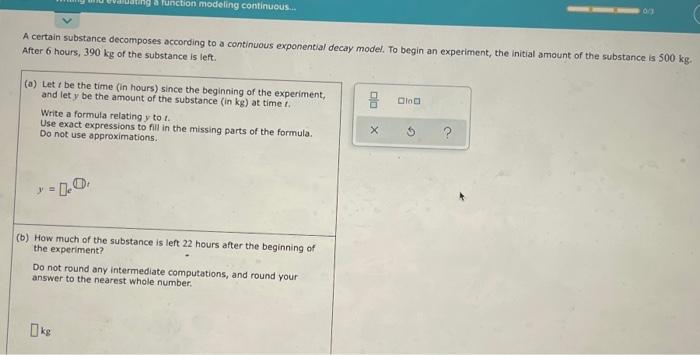 Solved function modeling continuous... 07 A certain | Chegg.com