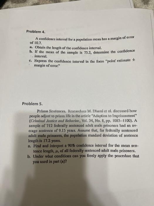 Solved Problem 1. Finding the t-Value Having a Specified | Chegg.com