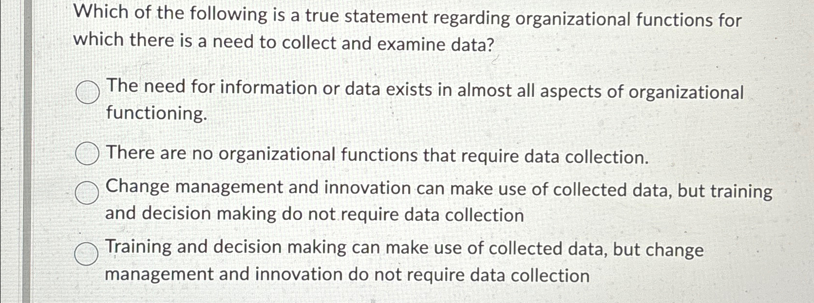 Solved Which of the following is a true statement regarding | Chegg.com