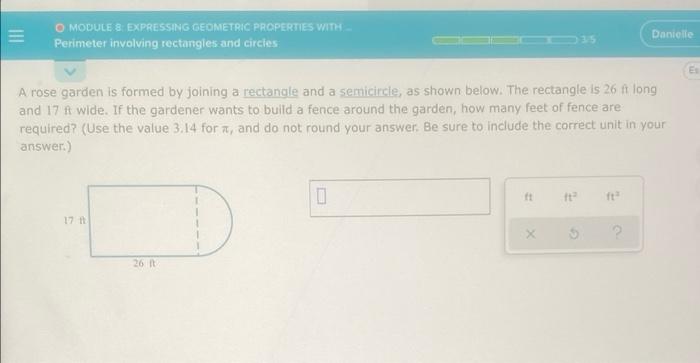 Solved E O MODULE & EXPRESSING GEOMETRIC PROPERTIES WITH | Chegg.com