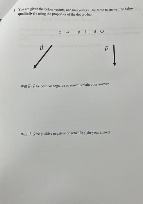 Solved 1. Which of the below vectors could possibly be a | Chegg.com