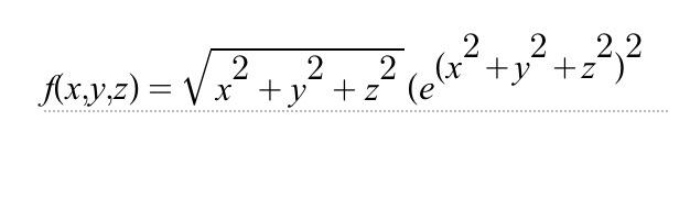 Solved 2 2 2 1 VX + y 2 2 2 2 f(x,y,z) = V x + y + z- (el 2 | Chegg.com