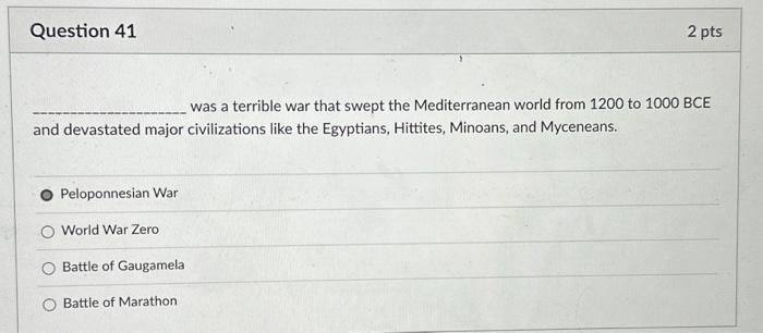At the in 490 BCE, Athens defeated Persia and gave | Chegg.com