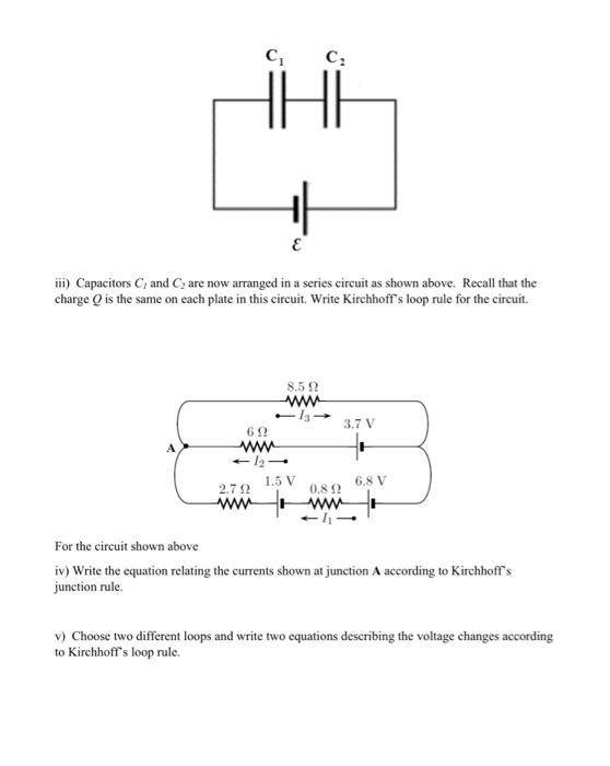 Solved 1. (40 points) In the circuit shown above charge Qℓ | Chegg.com