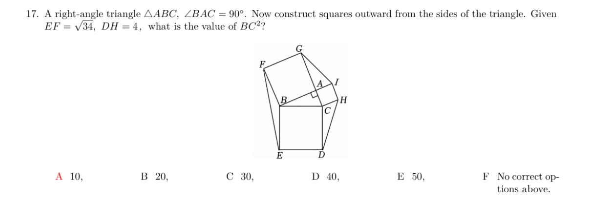 Solved A right-angle triangle ????ABC,BAC=90°. ﻿Now | Chegg.com