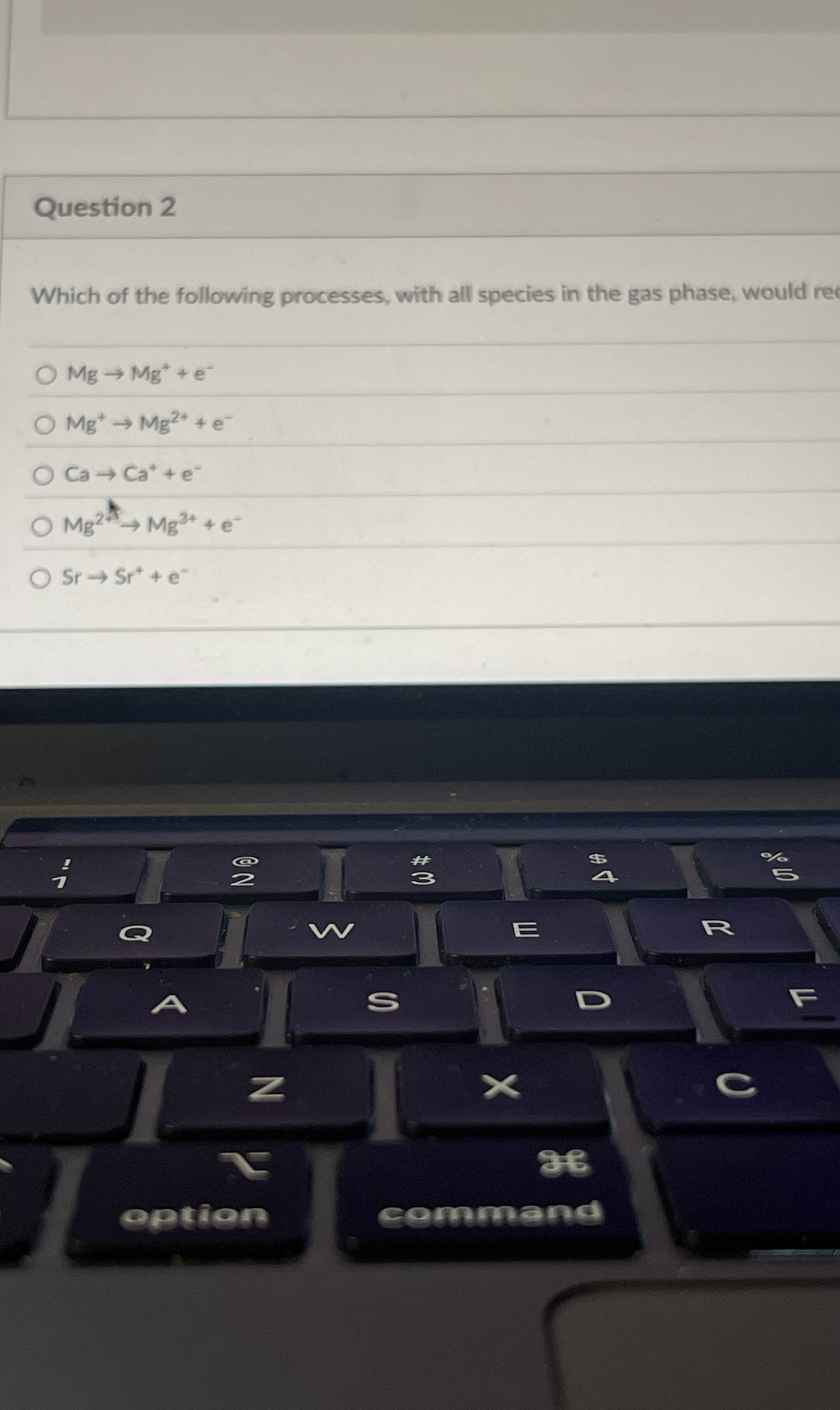 Solved Question 2Which of the following processes, with | Chegg.com