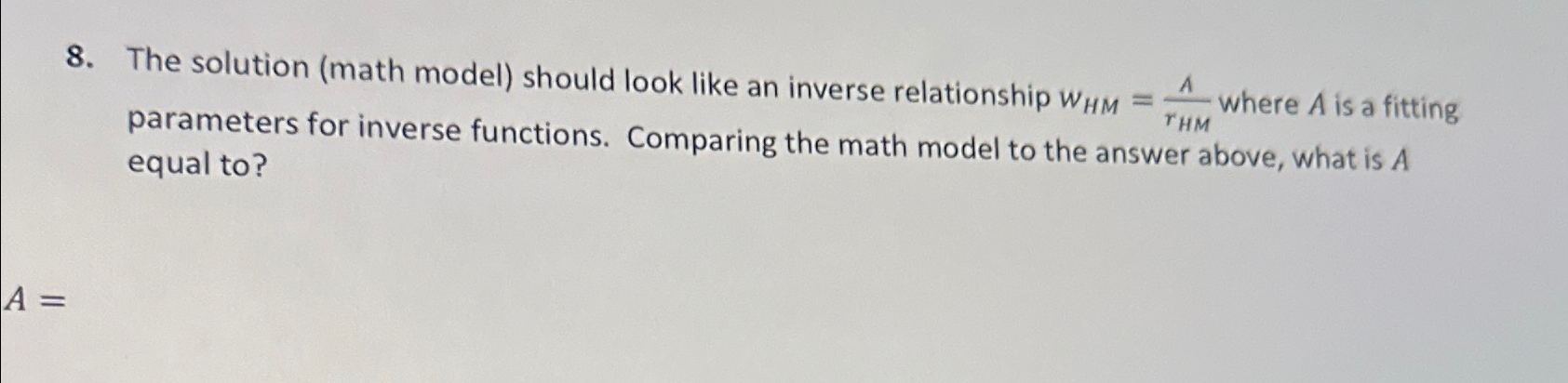 Solved The solution (math model) ﻿should look like an | Chegg.com