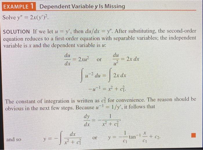 Solved The dependent variable y is missing in the given | Chegg.com