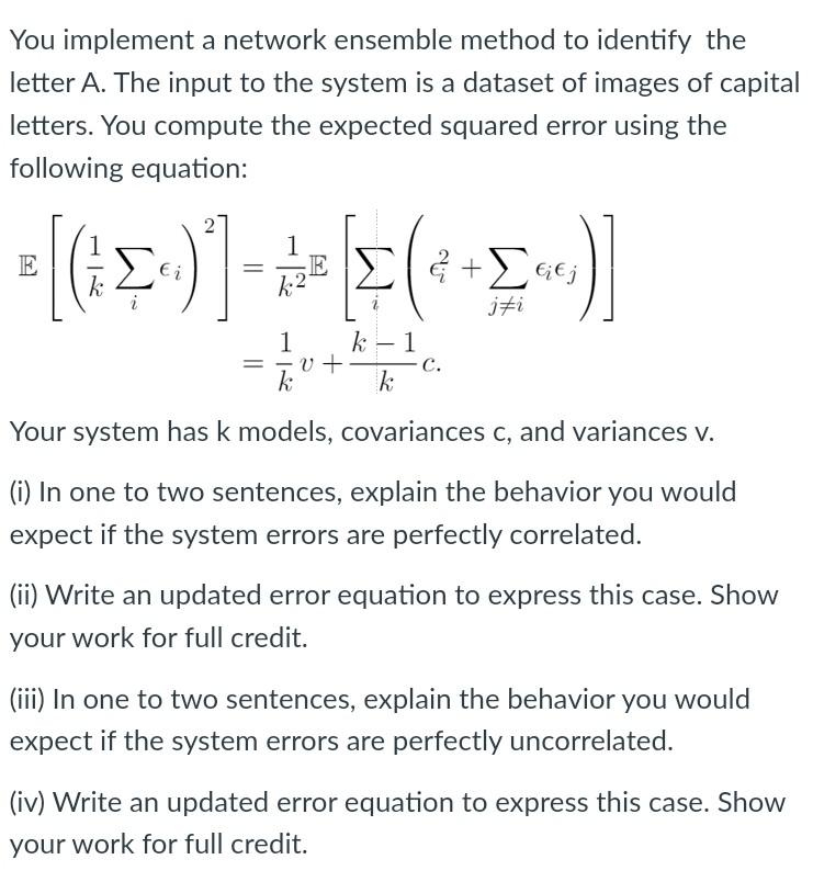 Solved You implement a network ensemble method to identify | Chegg.com
