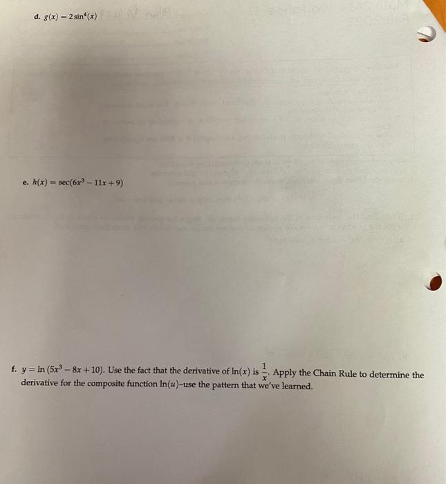 Solved Example showing how to begin your work | Chegg.com