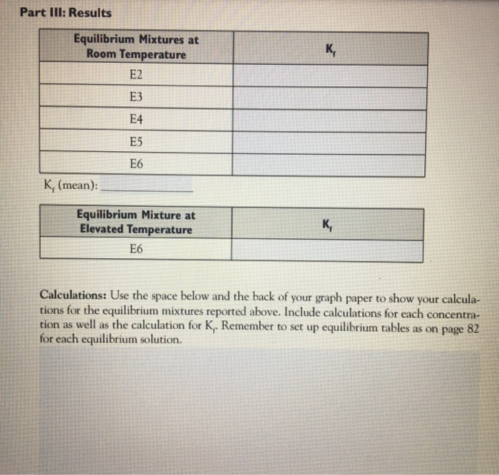 I need help finding all the Kf values and the answers | Chegg.com