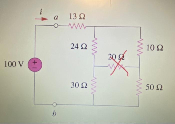 Solved please ignore the Rx [middle connection resistor] for | Chegg.com