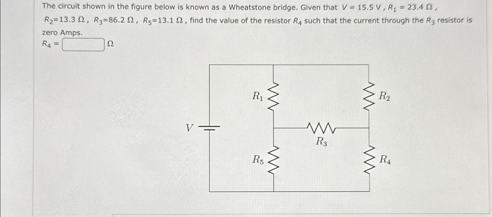 Solved The circuit shown in the figure below is known as a | Chegg.com
