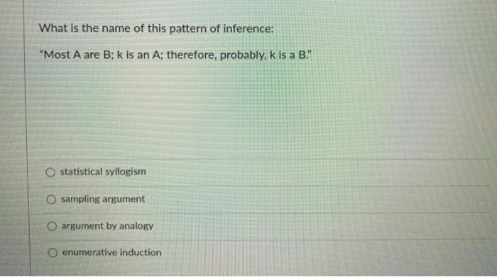 Solved An enumerative induction can fail to be strong | Chegg.com