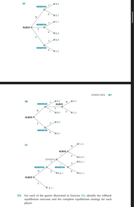 Solved (a) 3,0 MINERVA 2.1 N 11.1 ALBUS MINERVA E b 15.0 5 | Chegg.com