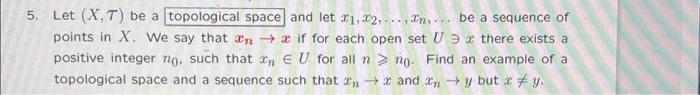 Solved 11 (i) Let S be a subset of a topological space | Chegg.com