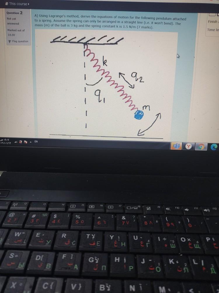 Solved A) Using Lagrange's method, derive the equations of | Chegg.com