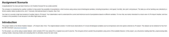 Solved Assignment Scenario IntroductionUnderstand the | Chegg.com