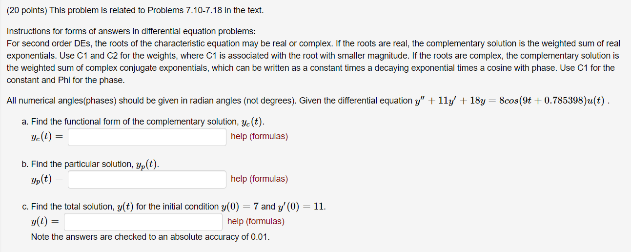 Solved (20 ﻿points) ﻿This problem is related to Problems | Chegg.com