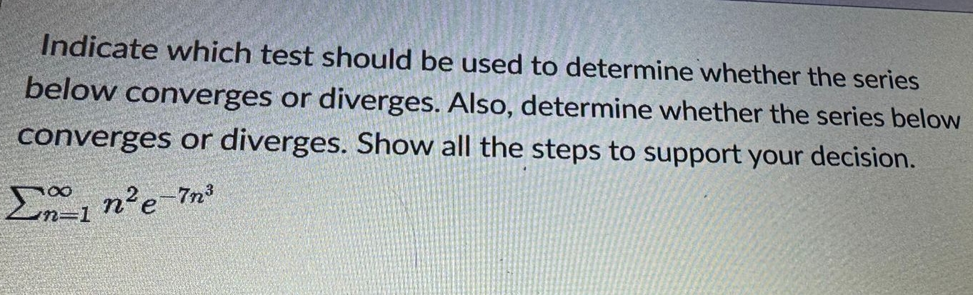 Solved Indicate which test should be used to determine | Chegg.com