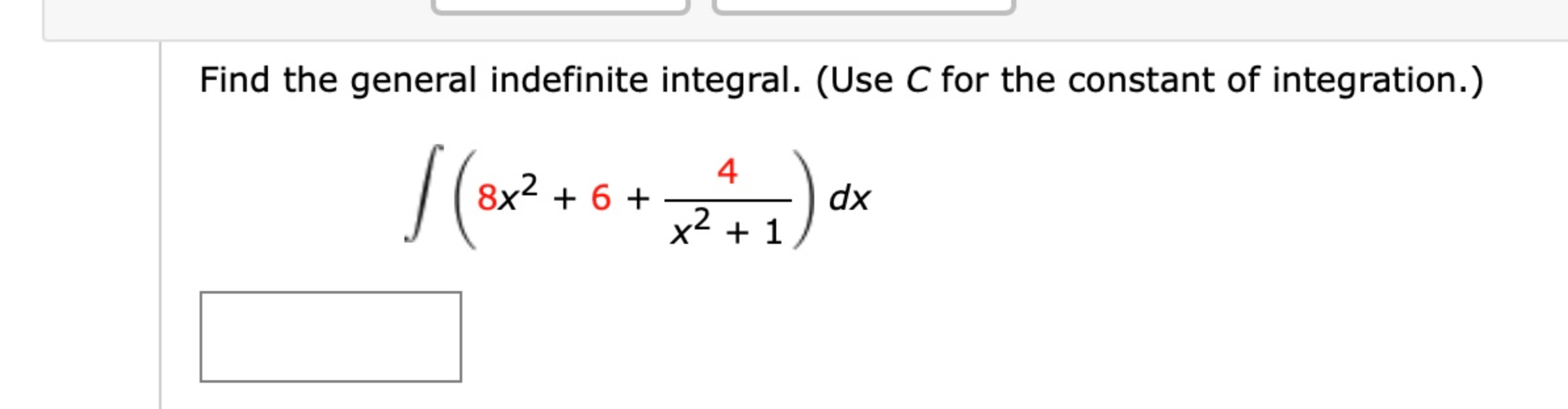 Solved C ﻿for the constant of | Chegg.com