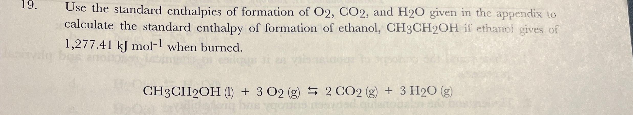 Solved Use the standard enthalpies of formation of O2,CO2, | Chegg.com