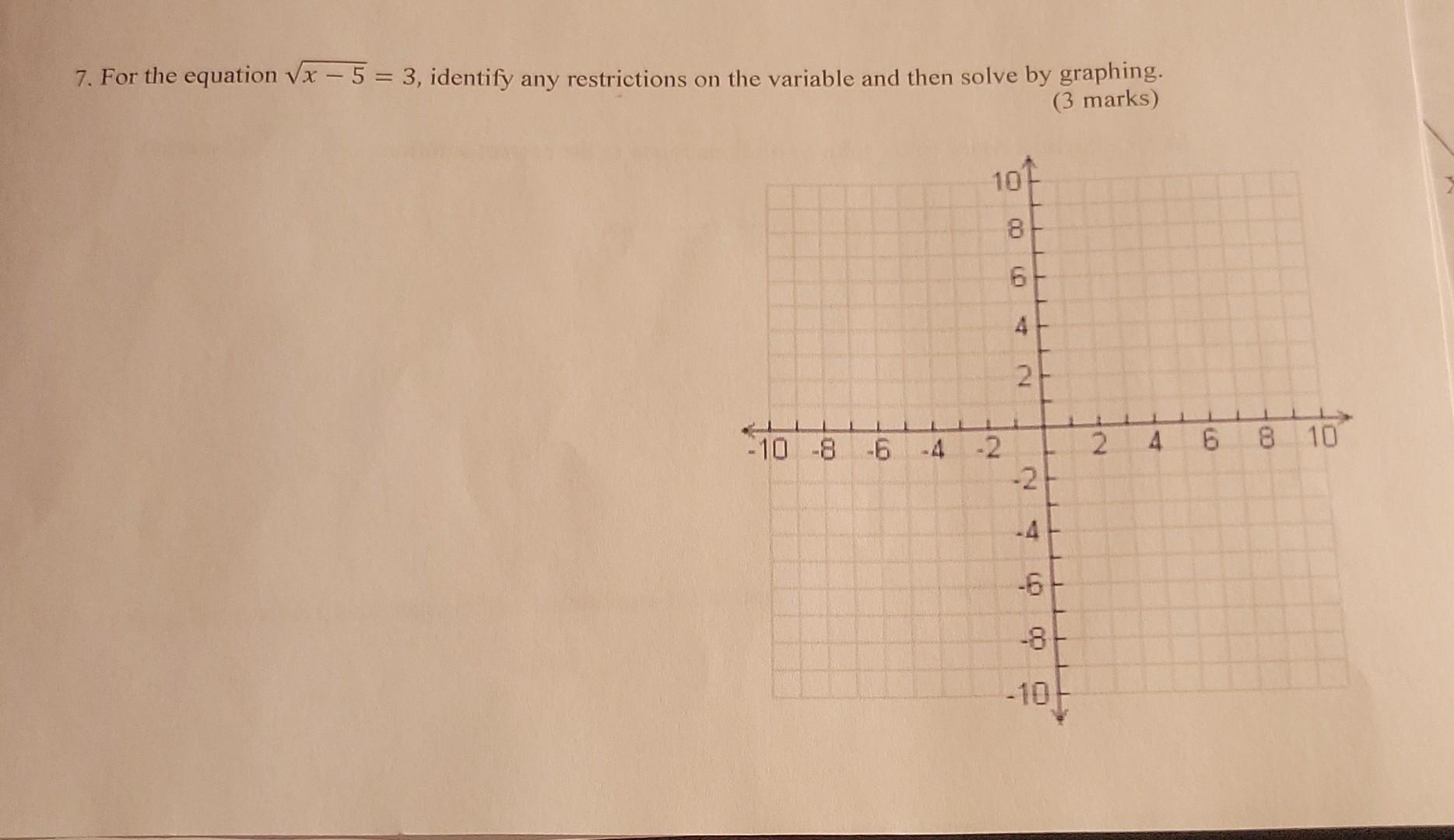 Solved Hello I'm stuck on #7, please read the question fully | Chegg.com