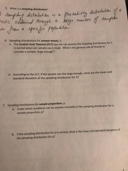 Solved 5 What Is A Sampling Distribution Sampling Chegg solved-5-what-is-a-sampling-distribution-sampling-chegg