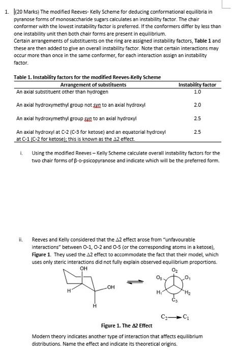 Solved 1. 1/20 Marks) The modified Reeves- Kelly Scheme for | Chegg.com