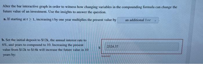 Solved Alter the bar interactive graph in order to witness | Chegg.com