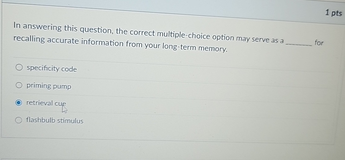 Solved In answering this question, the correct | Chegg.com