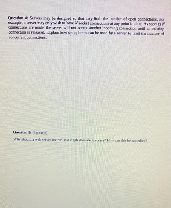 Solved Part B: Answer 3 out of the following 4 questions | Chegg.com