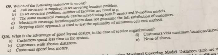 Solved Q9. Which of the following statemert is wrong? a) | Chegg.com