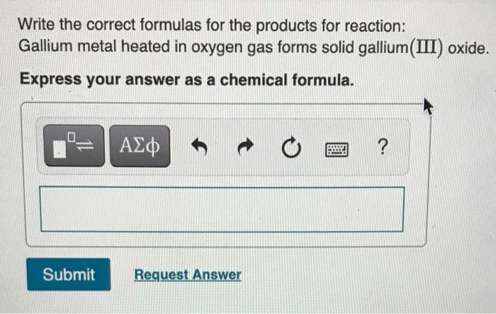 Solved Write the correct formula for the reactants and | Chegg.com