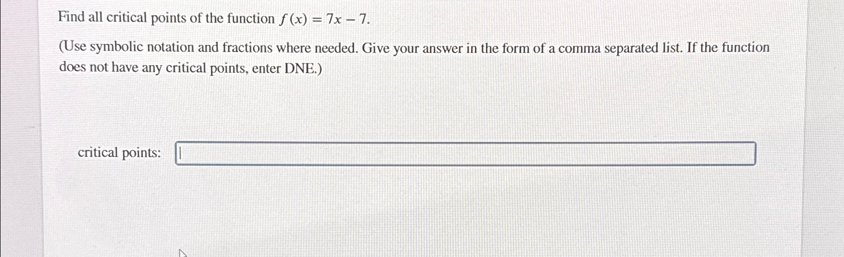Solved Find all critical points of the function | Chegg.com