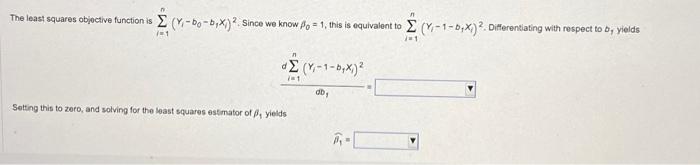 Solved Consider the regression mode Suppose that you know | Chegg.com