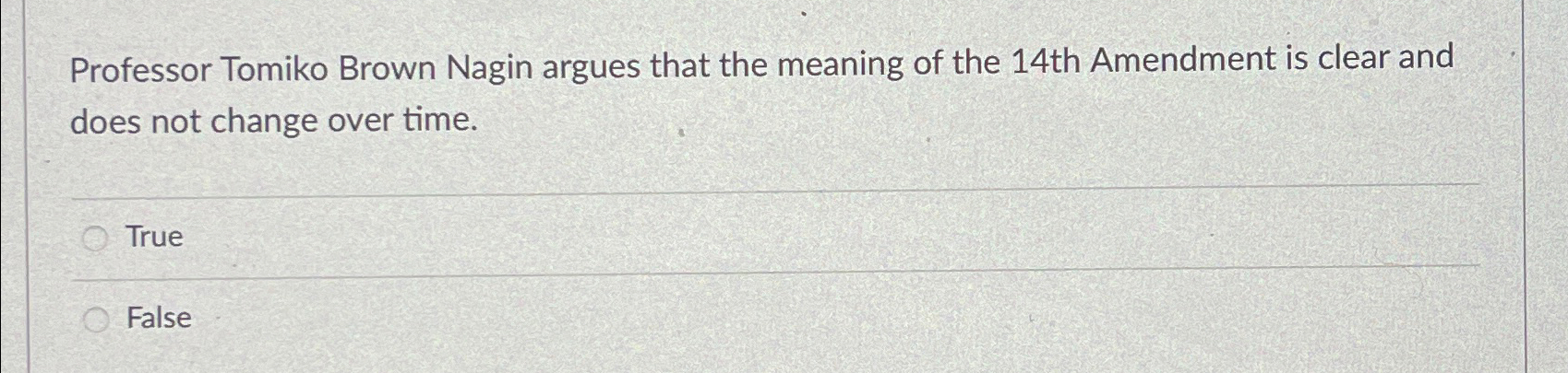 Solved Professor Tomiko Brown Nagin argues that the meaning | Chegg.com