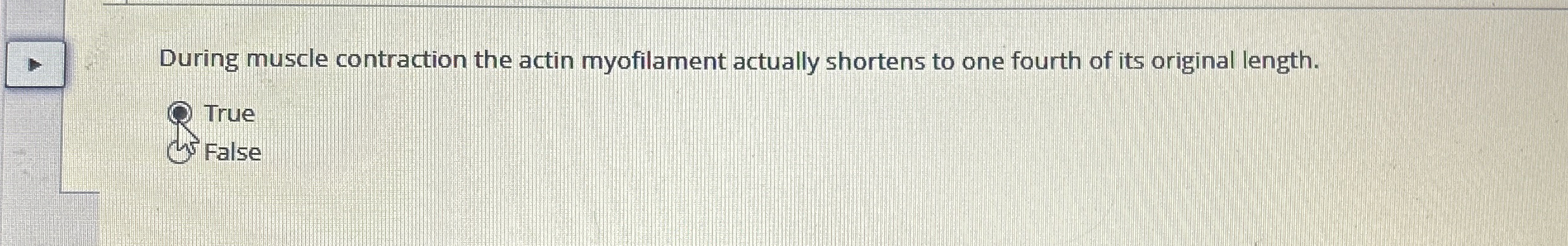 Solved During muscle contraction the actin myofilament | Chegg.com