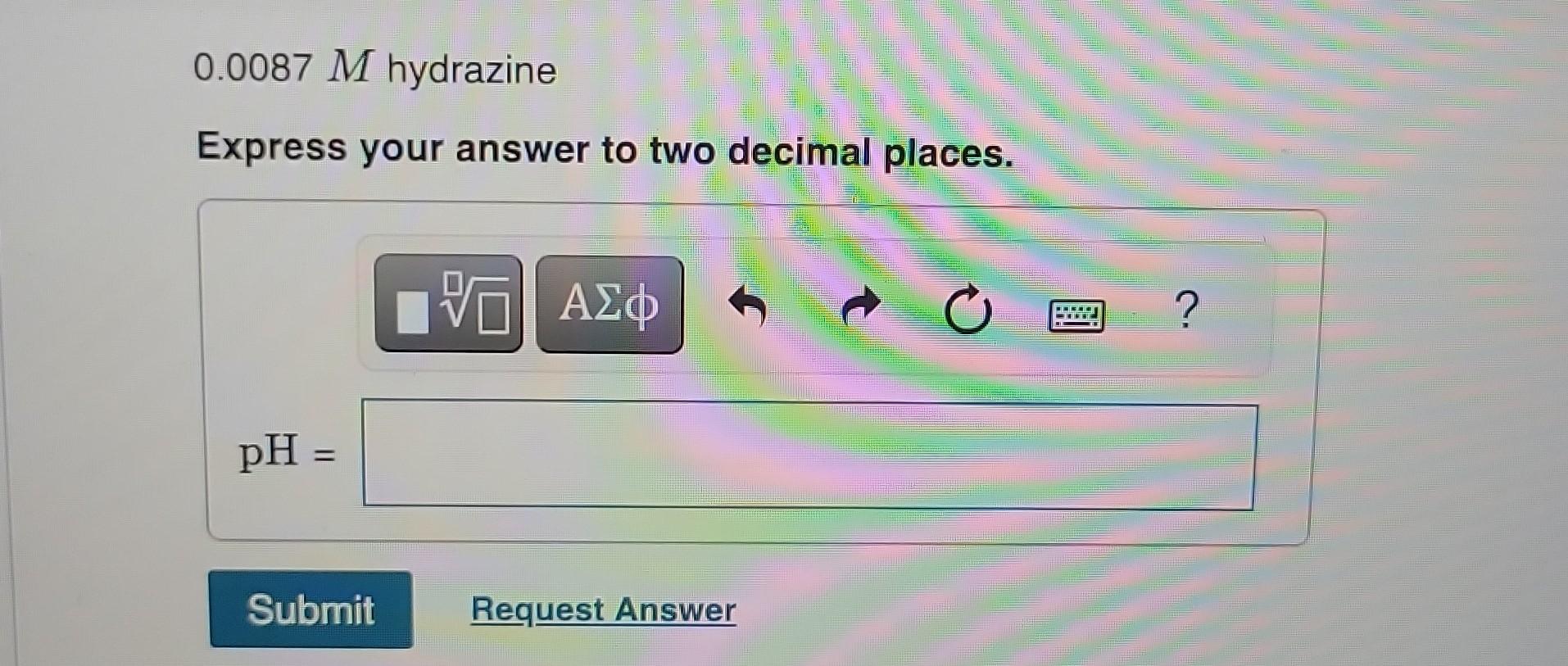 Solved Determine the pH of each of the following solutions. | Chegg.com