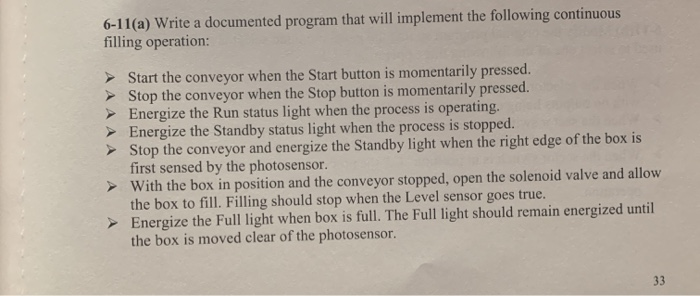 Solved 6-11(a) Write a documented program that will | Chegg.com
