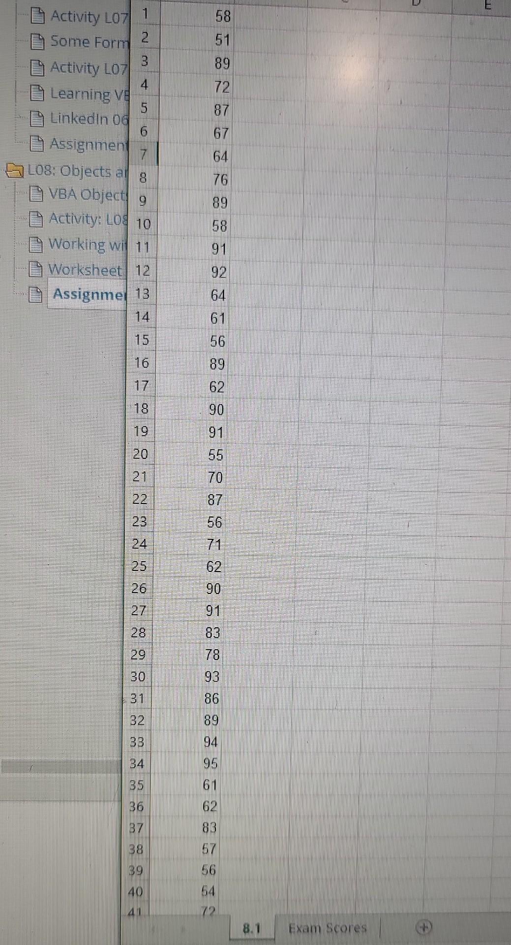 Solved . Within the VBA editor create a new sub to create | Chegg.com