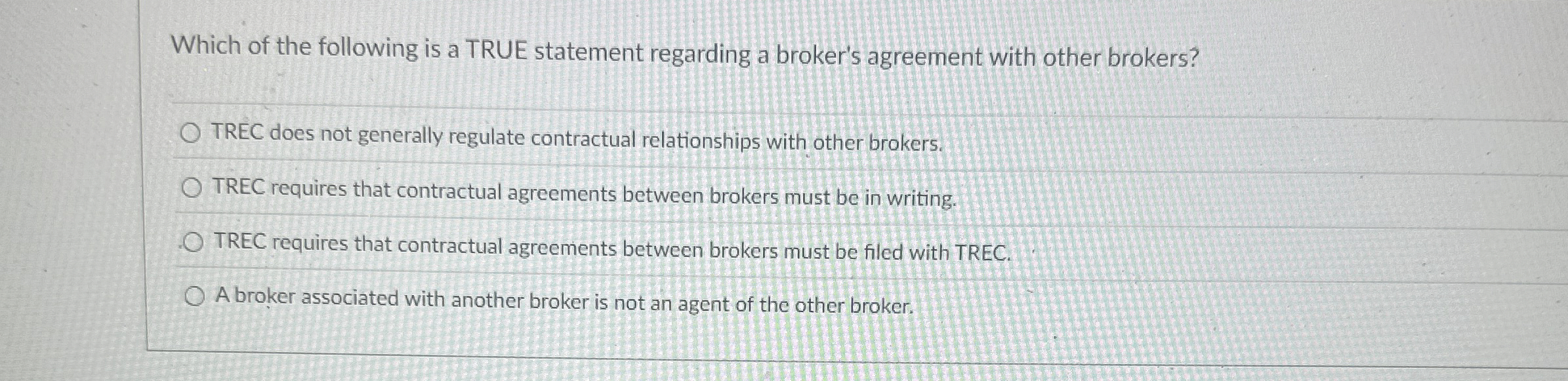 Solved Which of the following is a TRUE statement regarding | Chegg.com