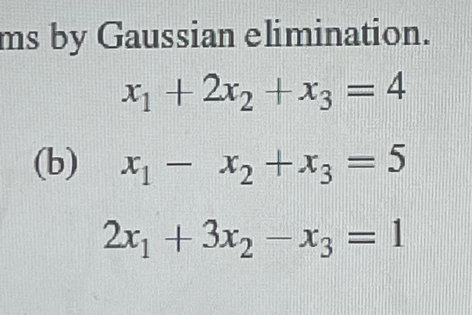 Solved ms ﻿by Gaussian | Chegg.com