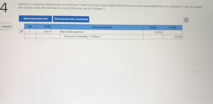 4 Solstice Company determines on October 1 that it | Chegg.com