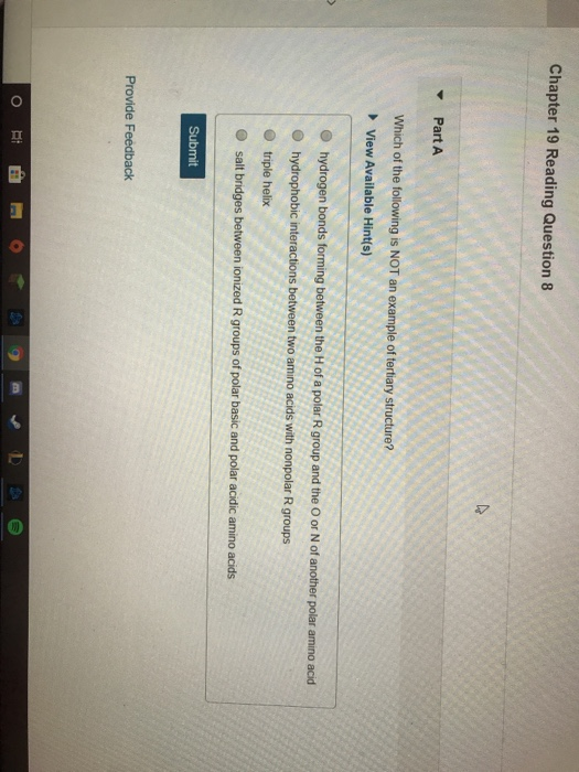 Solved Chapter 19 Reading Question 8 Part A Which of the | Chegg.com