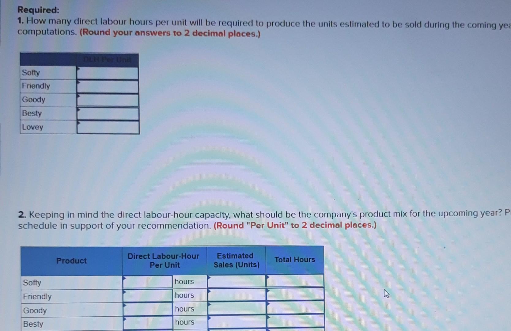 Solved Problem 9-6 Utilizing a Constrained Resource (LO2- | Chegg.com
