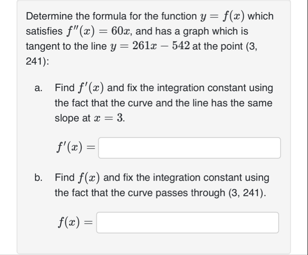 Solved Determine the formula for the function y=f(x) ﻿which | Chegg.com