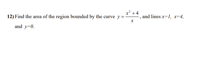 Solved Find the area of the region bounded by the curve | Chegg.com