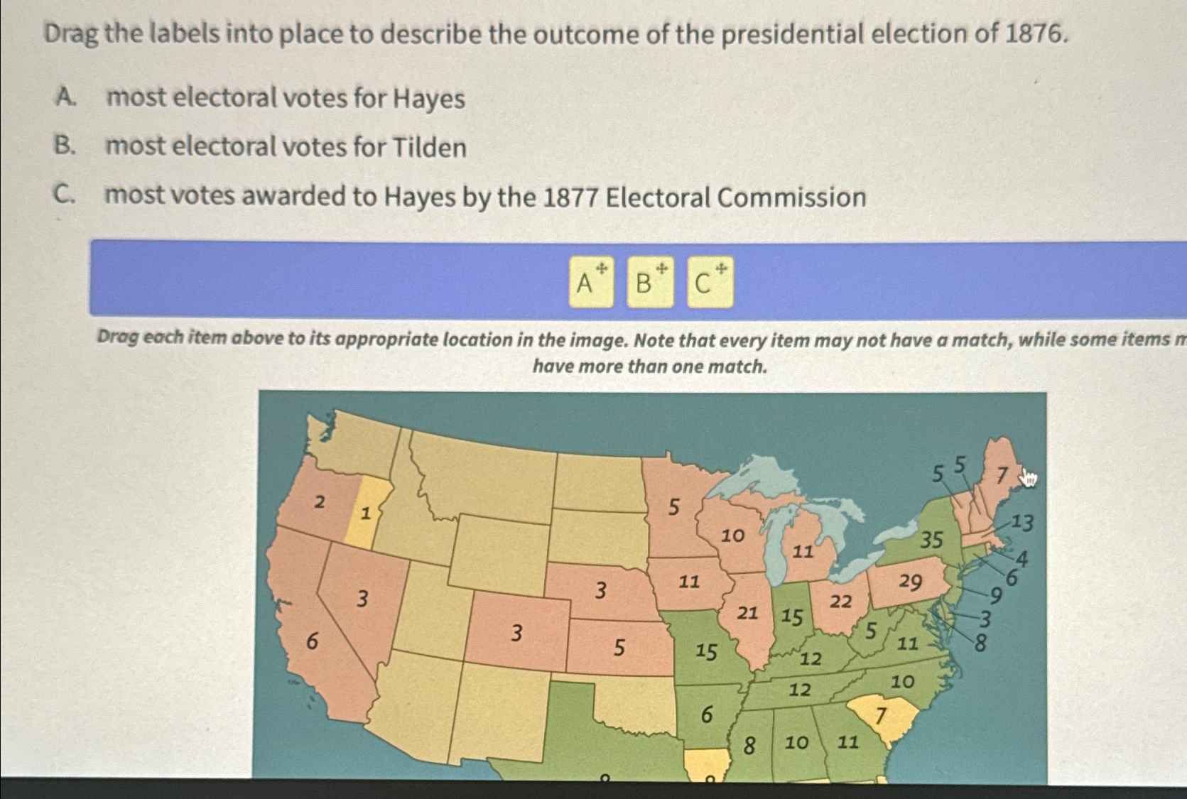 Drag the labels into place to describe the outcome of | Chegg.com