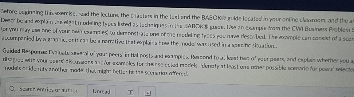 Solved Before beginning this exercise, read the lecture, the | Chegg.com